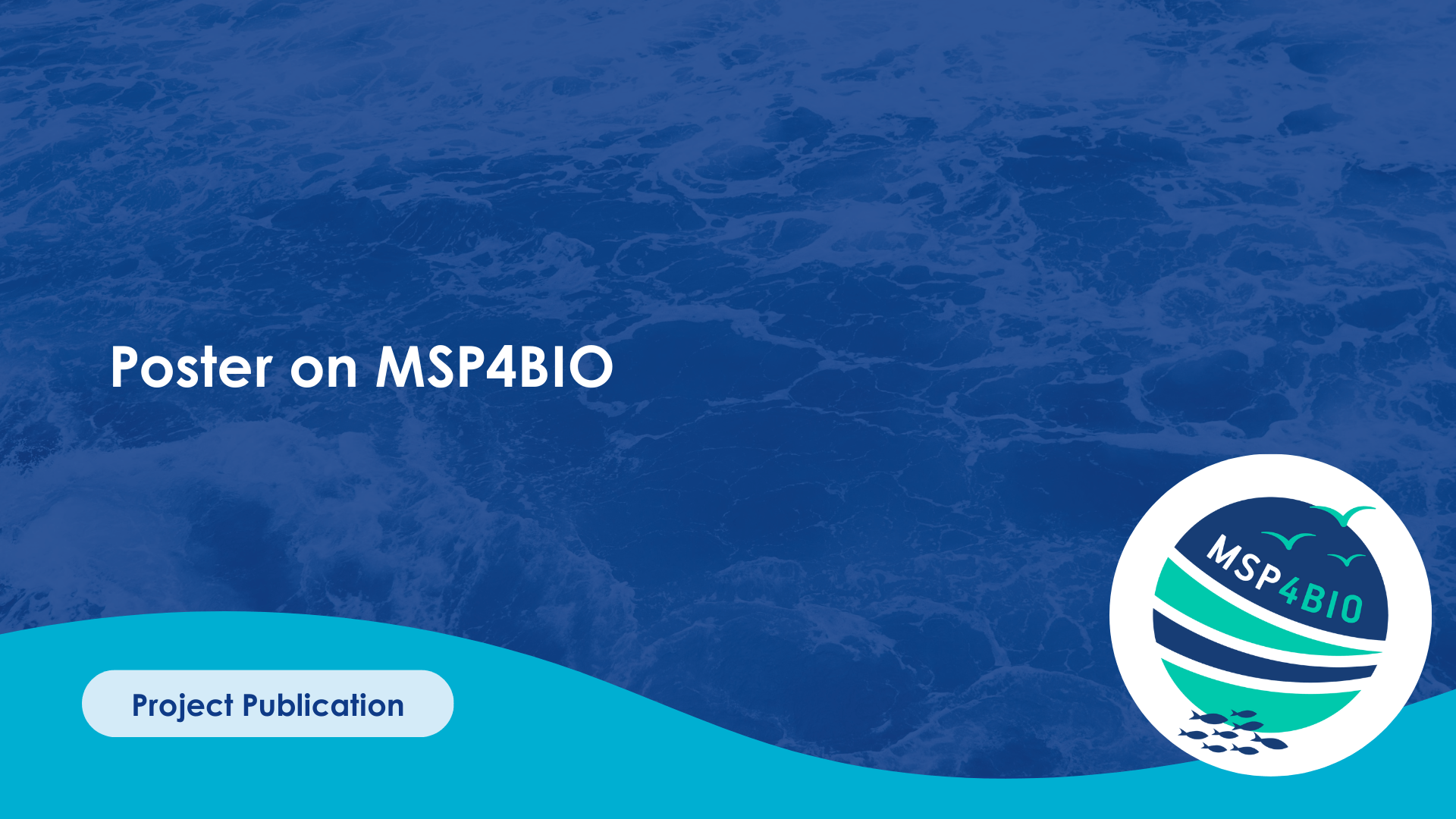 Poster on MSP4BIO | Submariner Network for Blue Growth