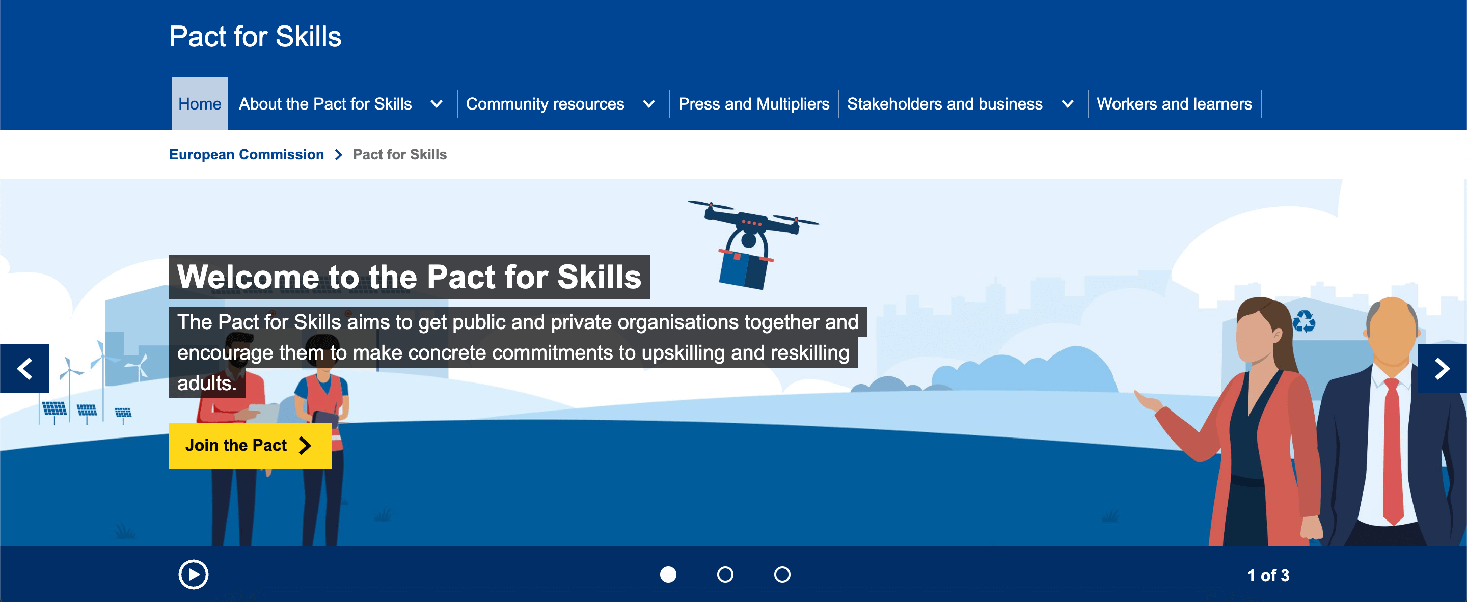 Pact for Skills | Submariner Network for Blue Growth